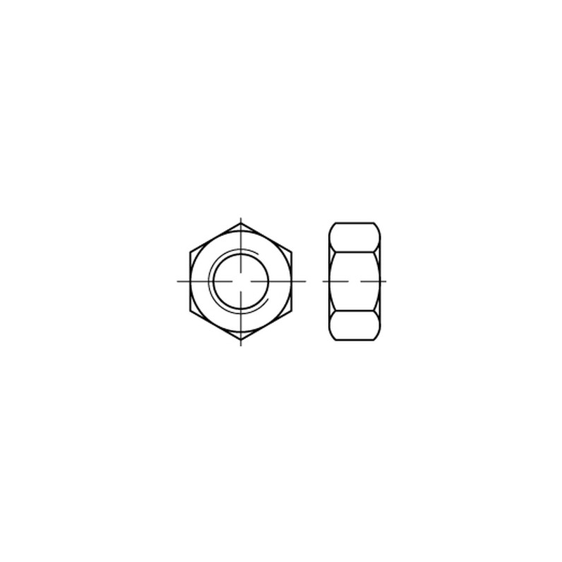 ISO 4032 Sechskantmuttern, A 4 -70 M 8 A 4
