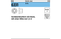 DIN 6331 Sechskantmu. mit Bund, A 4 M 16 SW 24 A 4