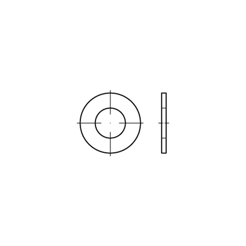Artikel 88100 Stahl galvanisch verzinkt Scheiben Artikel 1 (ähnl. DIN
