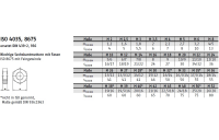 ISO 8675 Sechskantmu. m. Fasen, A2 M 18 x 1,5 VE= 50